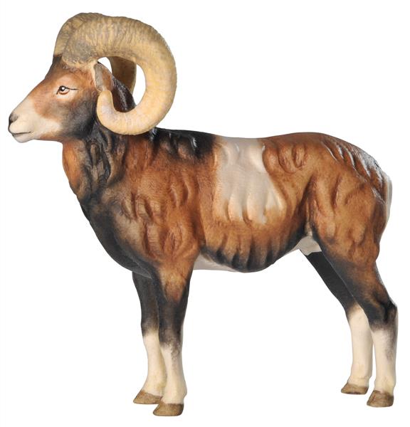 Mufflon | Bemalt | 10 cm (17-20) | 021-7015-04-040