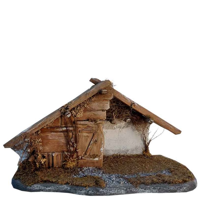 Krippenstall rustikal - Qualität von Hand gefertigt
